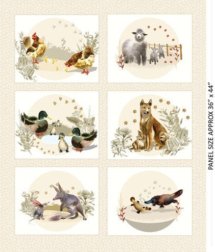 Snuggle Buddies PANEL | The Fabric Farm