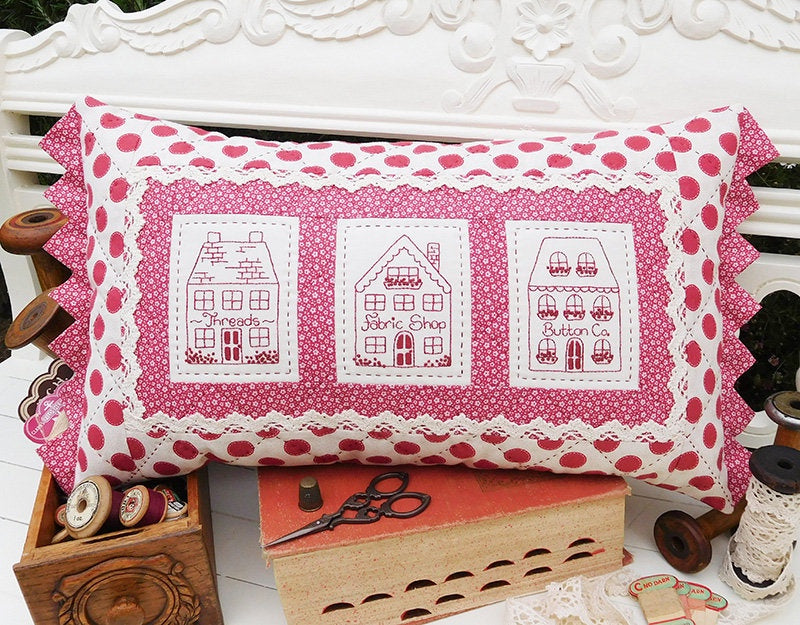 Village Shops Pattern | The Fabric Farm
